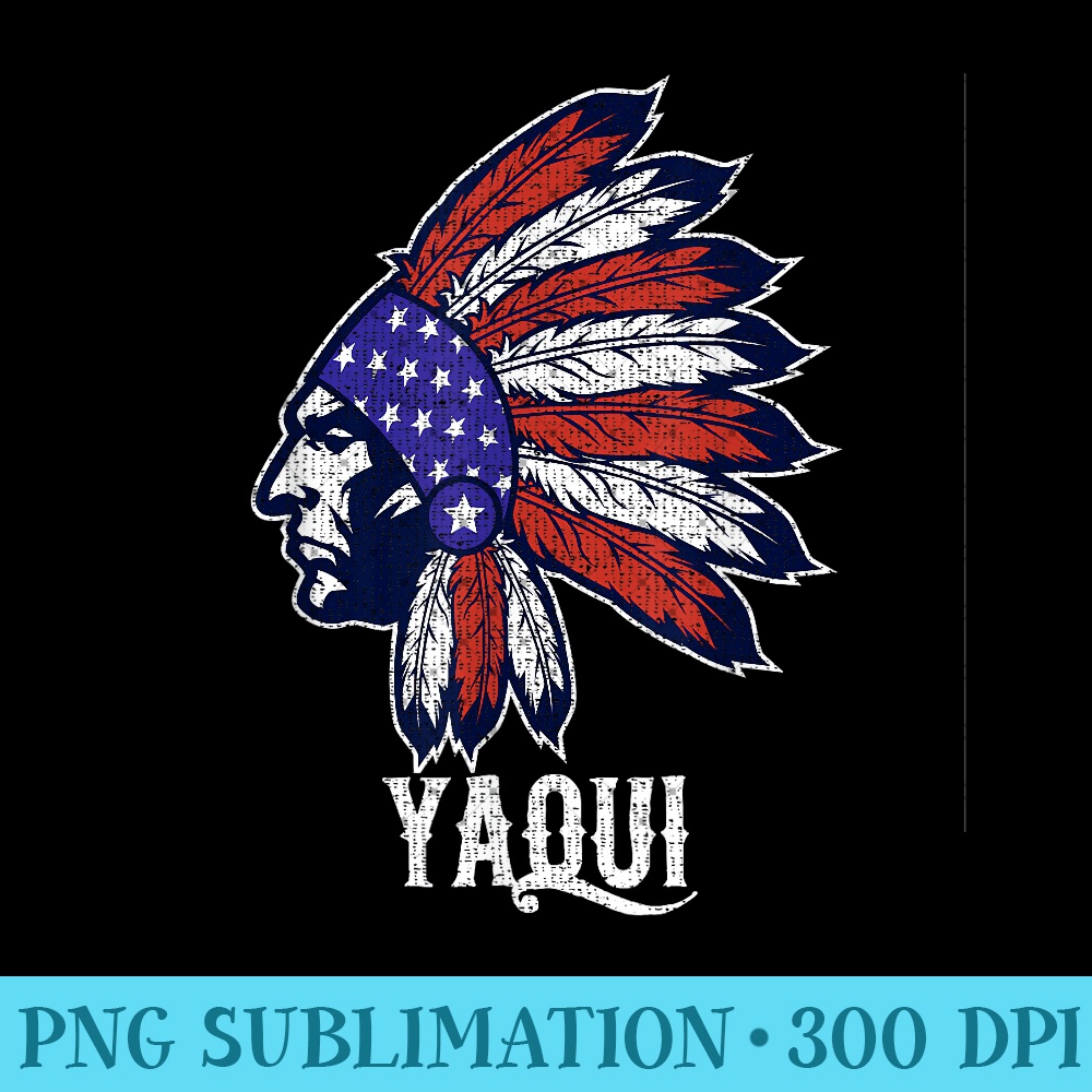 Yaqui Native American Flag Pride Headdress - High Resolution | Inspire ...