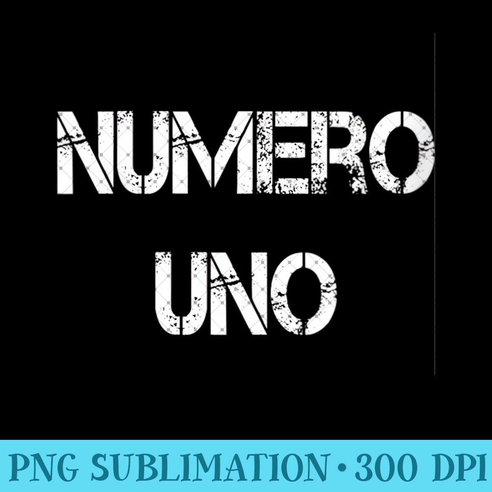 Womens NUMERO UNO - (THE NUMBER ONE 1) - BOLD STENCILED TEXT | Inspire ...
