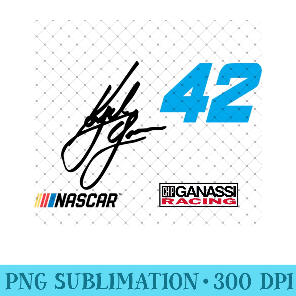 NASCAR - Kyle Larson - Signature - High Quality PNG files | Inspire Uplift