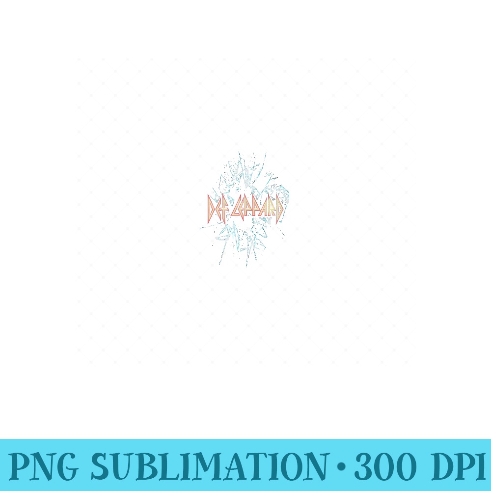 Def Leppard Def Leppard Album Vintage - Printable PNG Graphi | Inspire ...