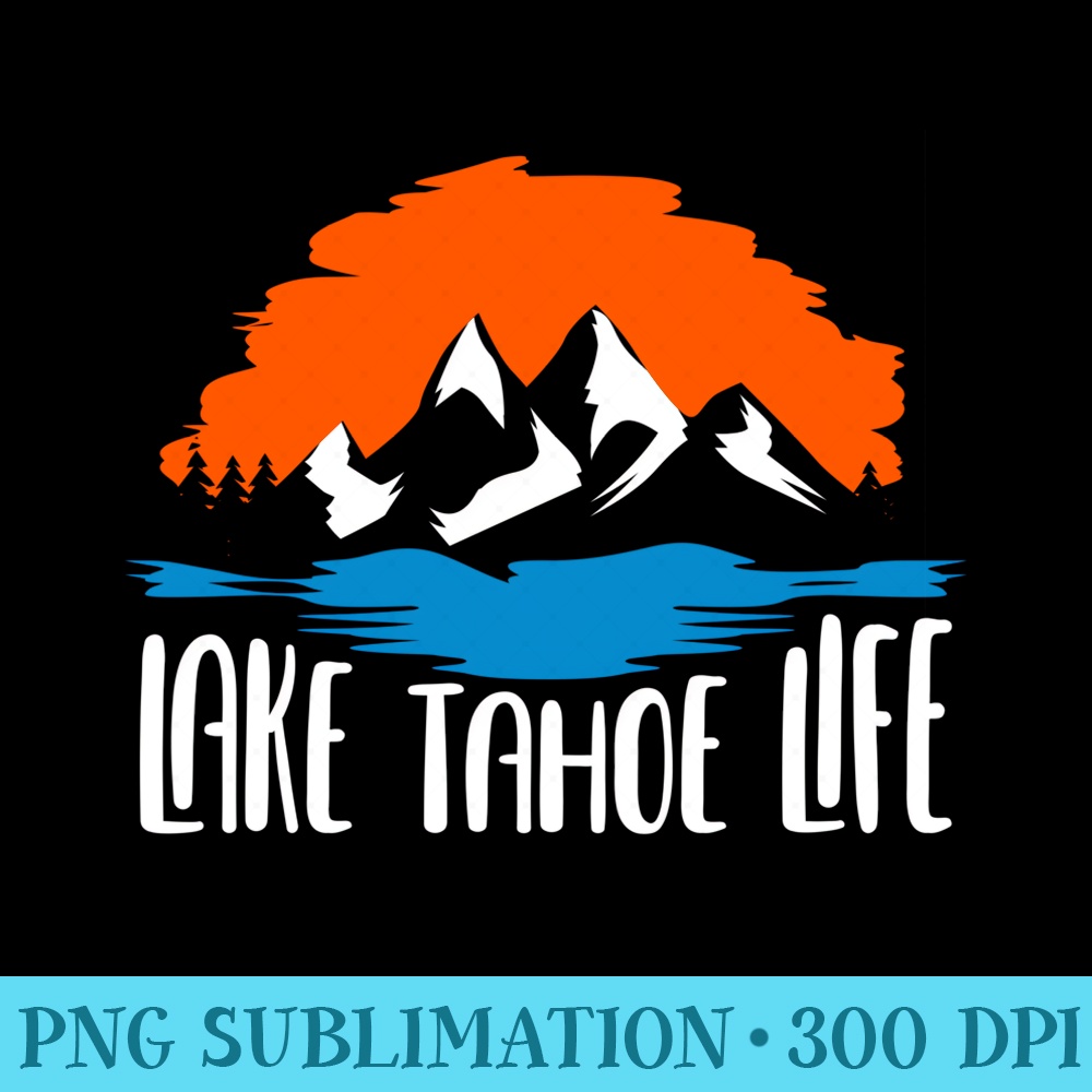 Lakes Camping Nature Outdoor Lake Tahoe Life - Unique PNG Ar | Inspire ...