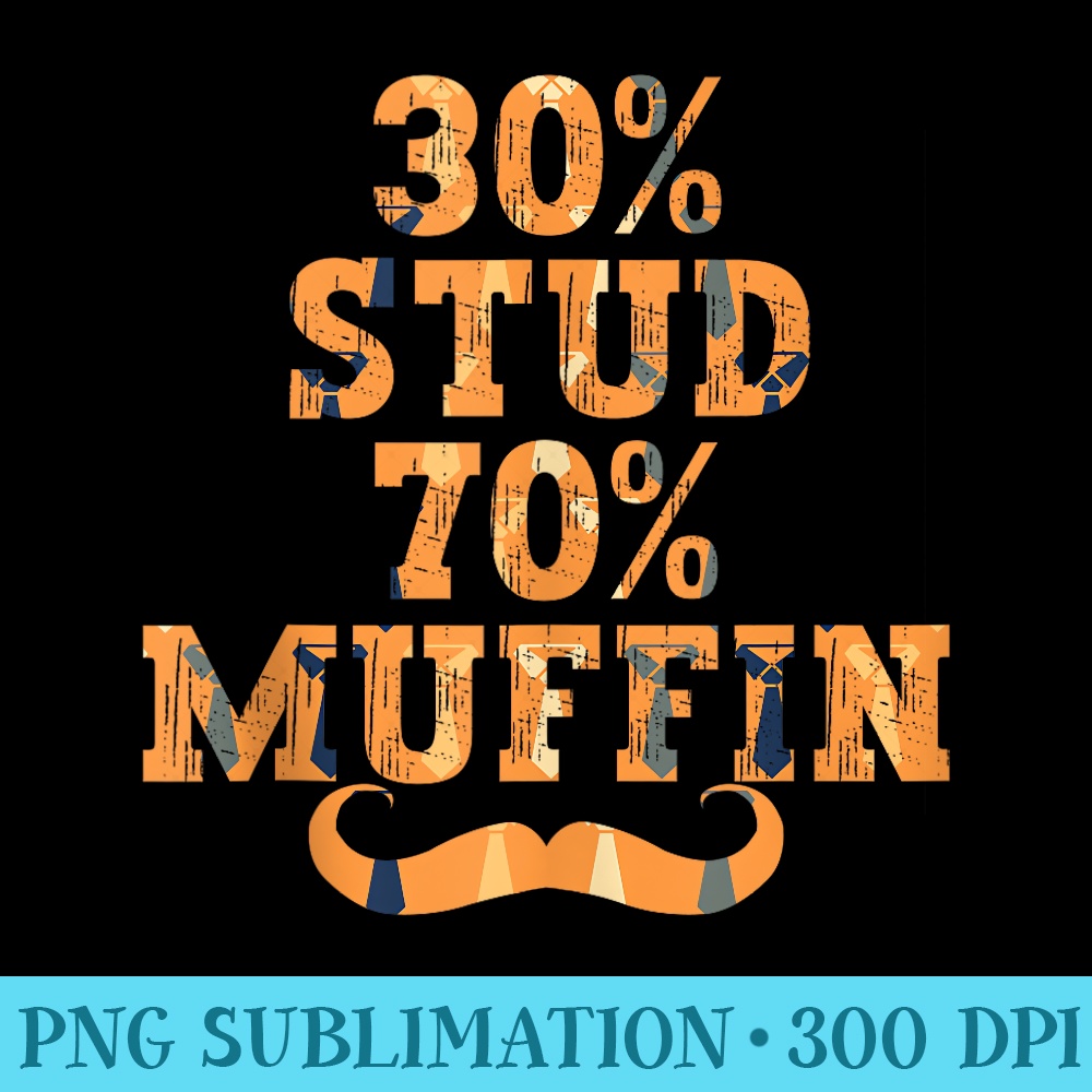 30 Stud 70 Muffin - PNG Templates | Inspire Uplift