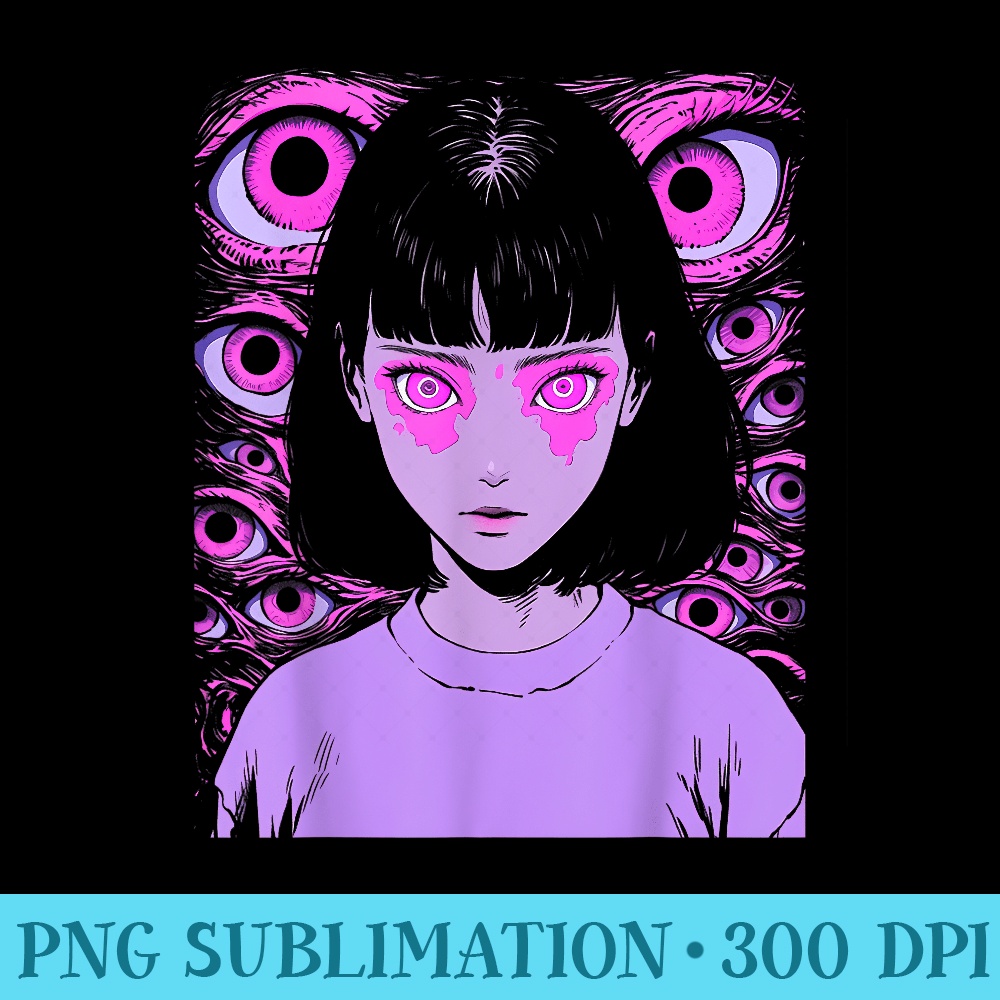 Japanese Anime Manga Weirdcore Cyberpunk Horror Aesthetic - | Inspire ...