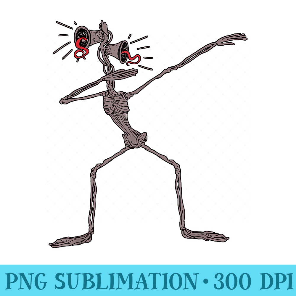 Funny dabbing Siren Head halloween meme kids gifts - Digital | Inspire ...