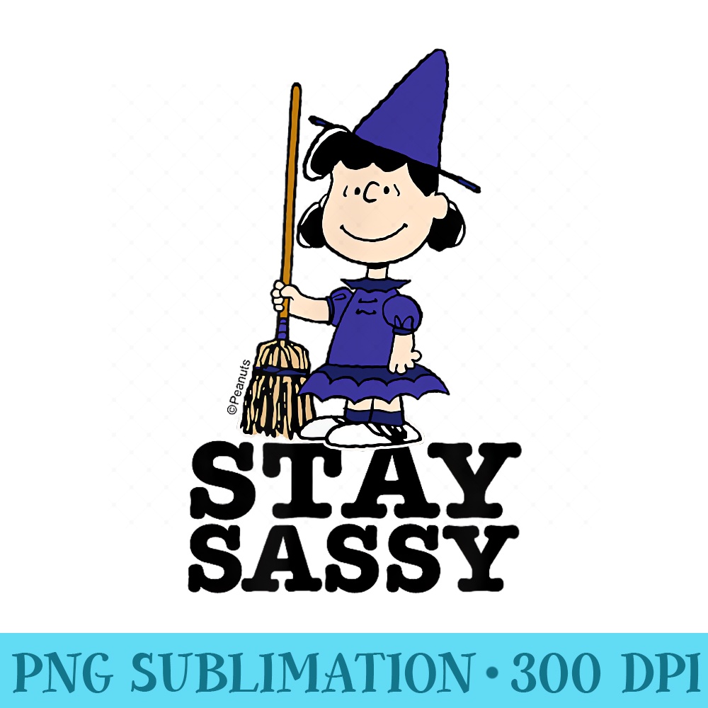 Peanuts - Halloween - Lucy Stay Sassy - PNG Clipart | Inspire Uplift