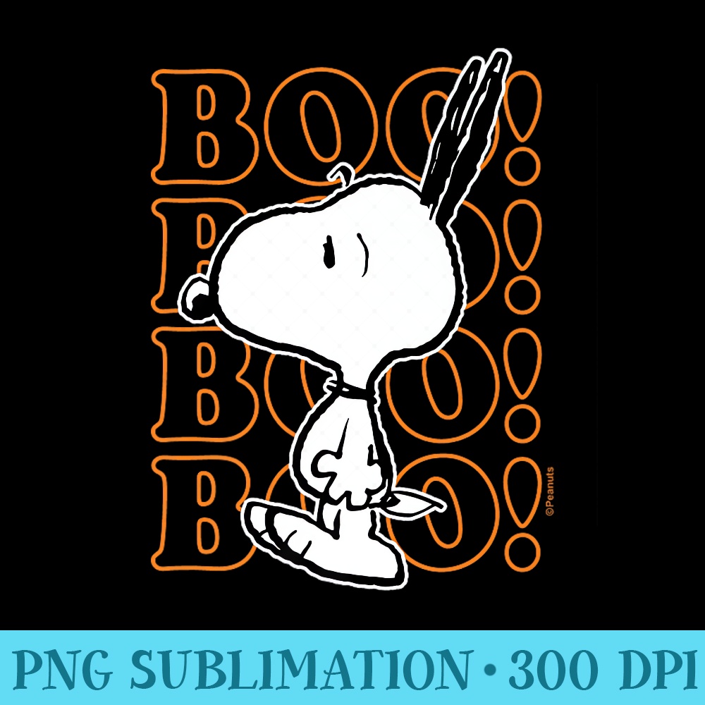 Peanuts - Halloween - Boo Snoopy Scared Premium - Unique Sub | Inspire ...