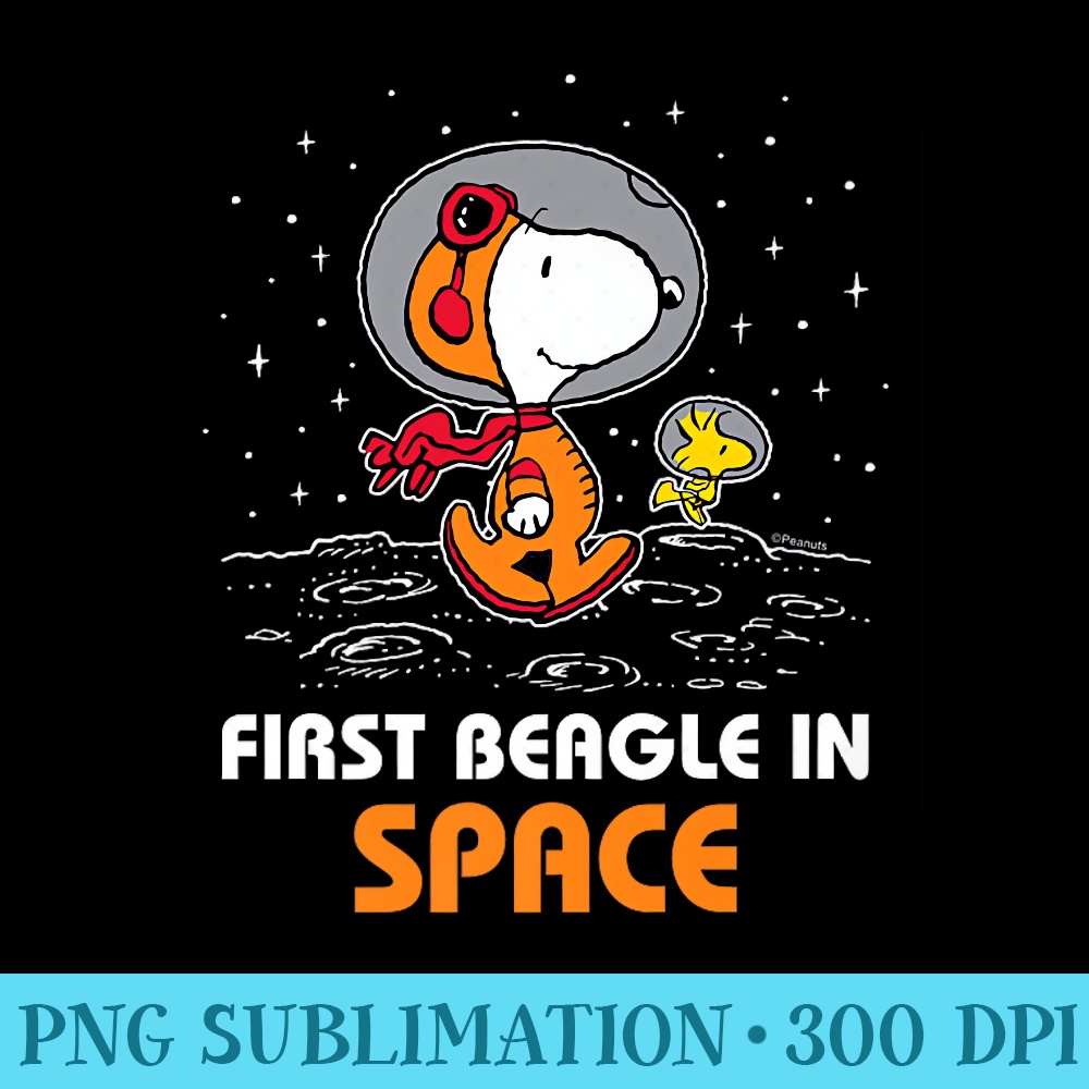 Peanuts - Snoopy The First Beagle In Space Premium - PNG Dow | Inspire ...