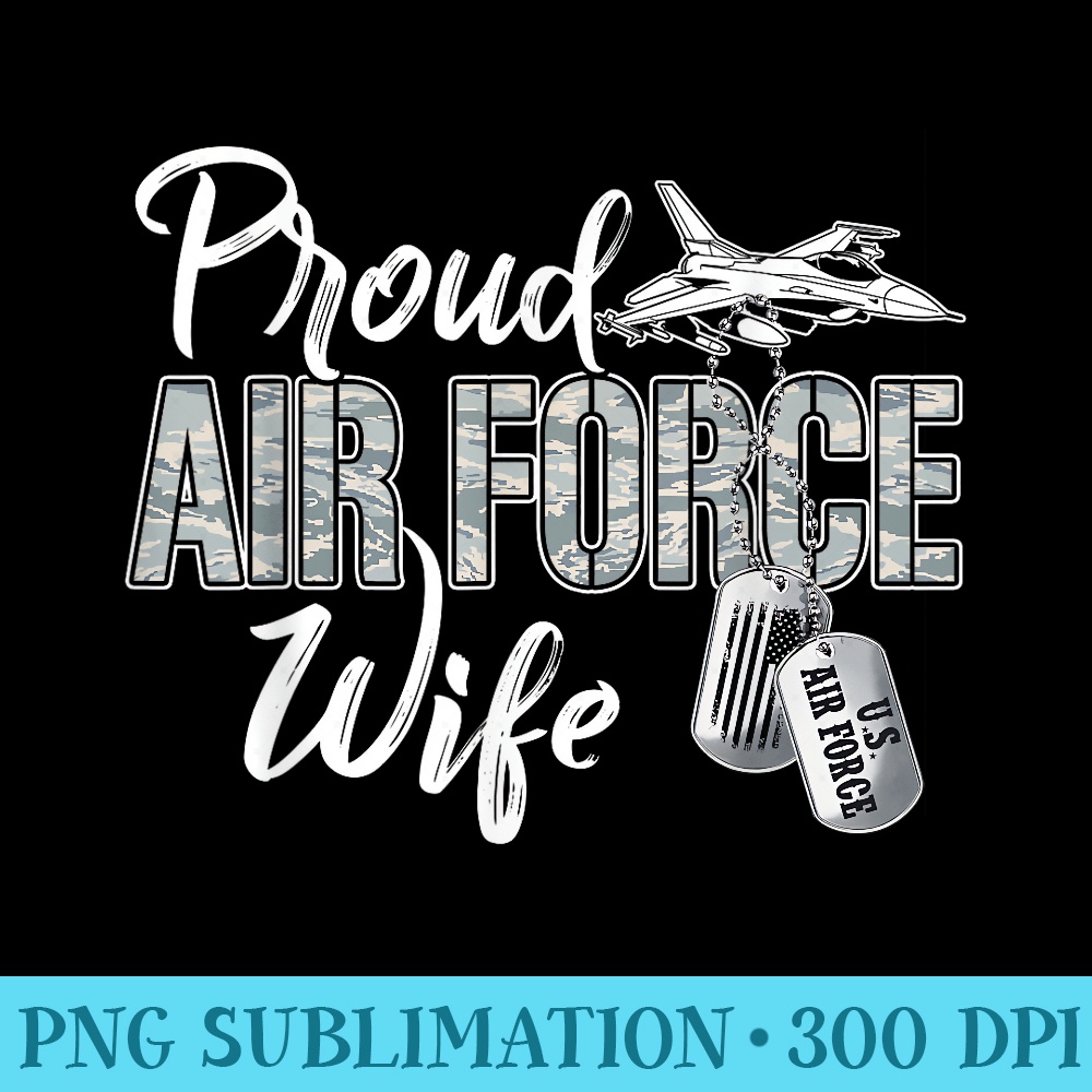 Proud Air Force Wife Air Force Graduation USAF Wife - Mug Su | Inspire ...