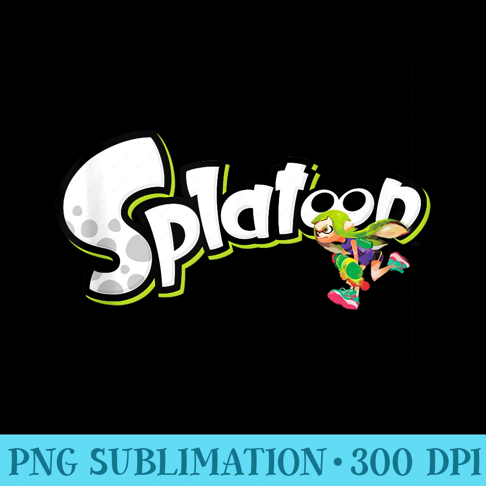 Nintendo Splatoon Inkling Run Logo - Sublimation backgrounds | Inspire ...
