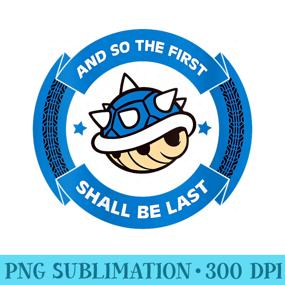 Nintendo Mario Kart Blue Shell Circle Text - Transparent PNG | Inspire ...
