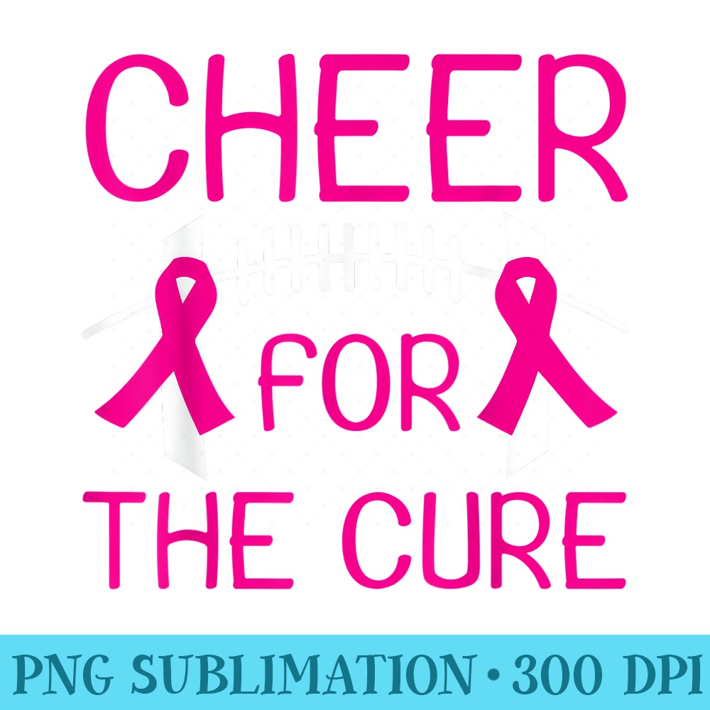 Breast Cancer Awareness Cheer For The Cure - PNG Download Ve | Inspire ...