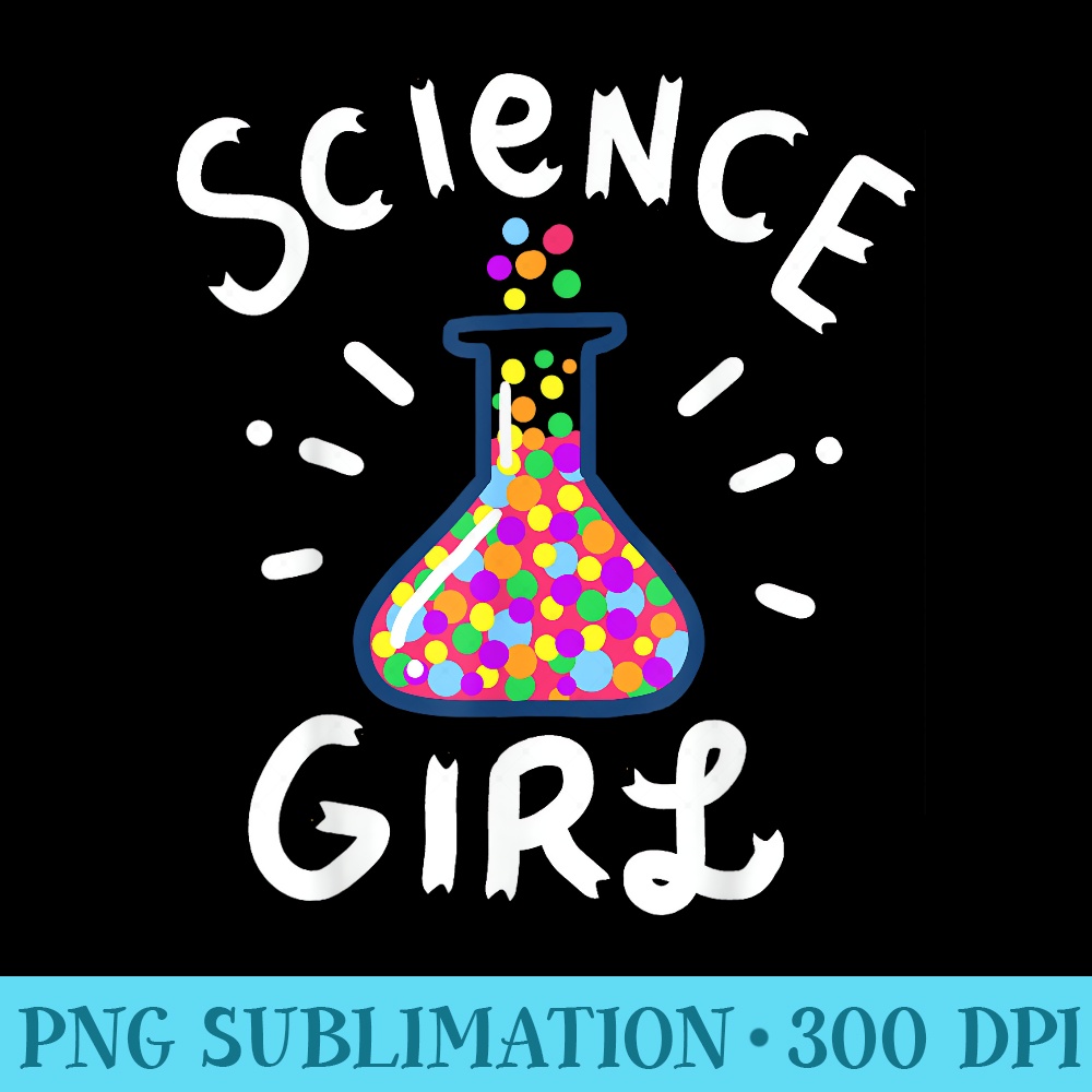 Science Girl Chemistry Biology Student Teacher - Sublimation | Inspire ...