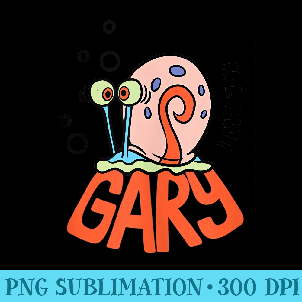 Amazon Essentials SpongeBob SquarePants Gary the Snail Meow | Inspire ...