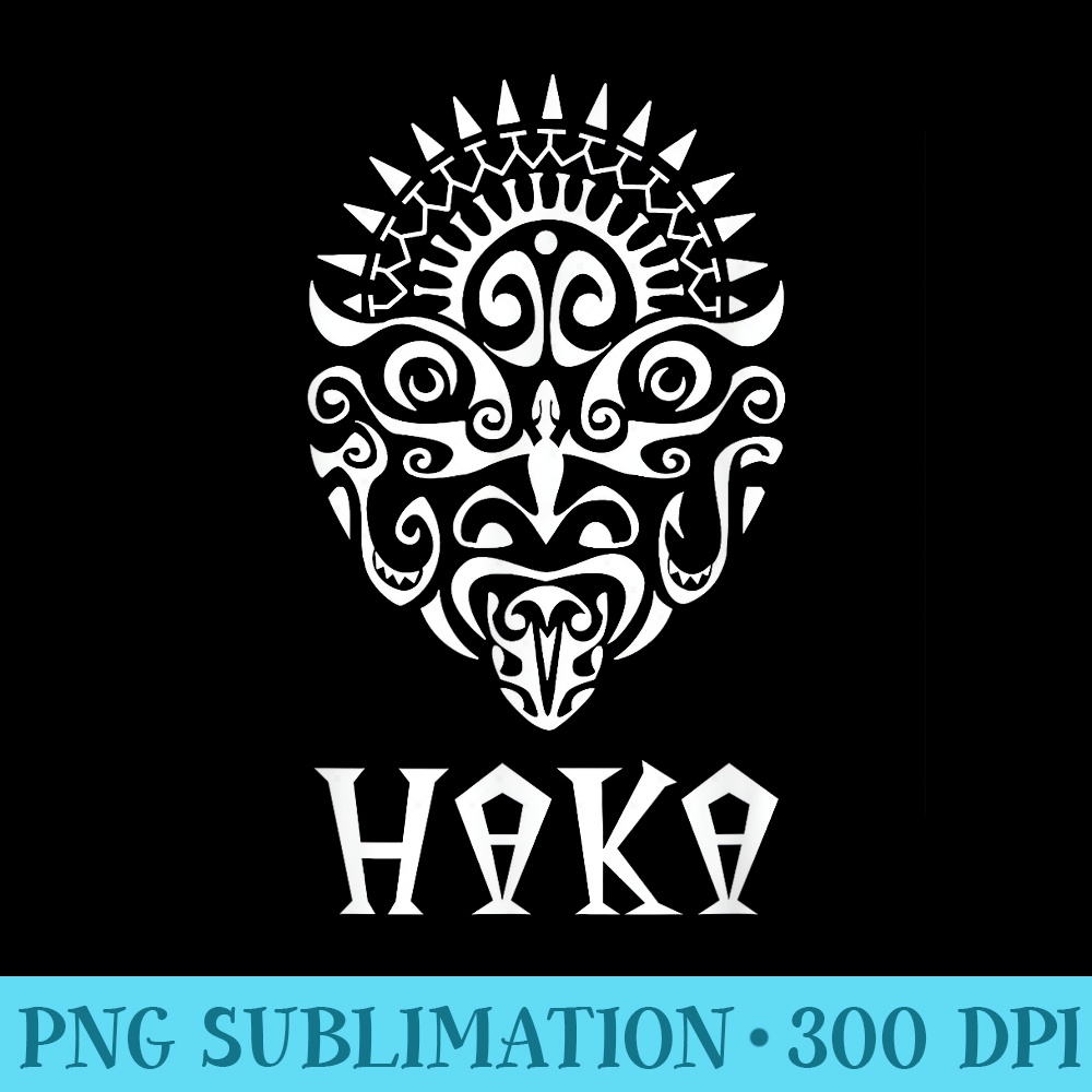 NEW ZEALAND HAKA Dance HAKA Face Rugby Fans - Printable PNG | Inspire ...