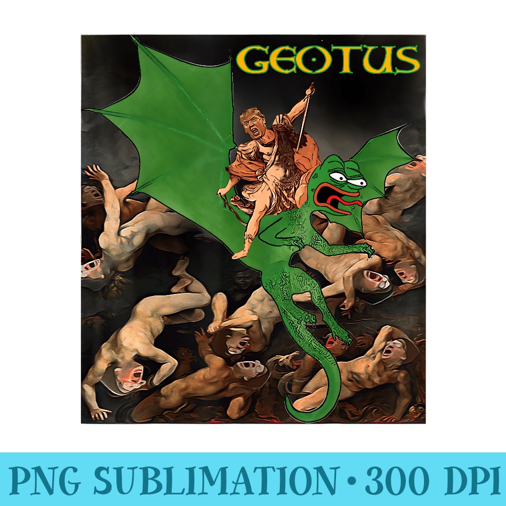 Geotus Donald Trump riding Dragon. - Transparent PNG File Do | Inspire ...