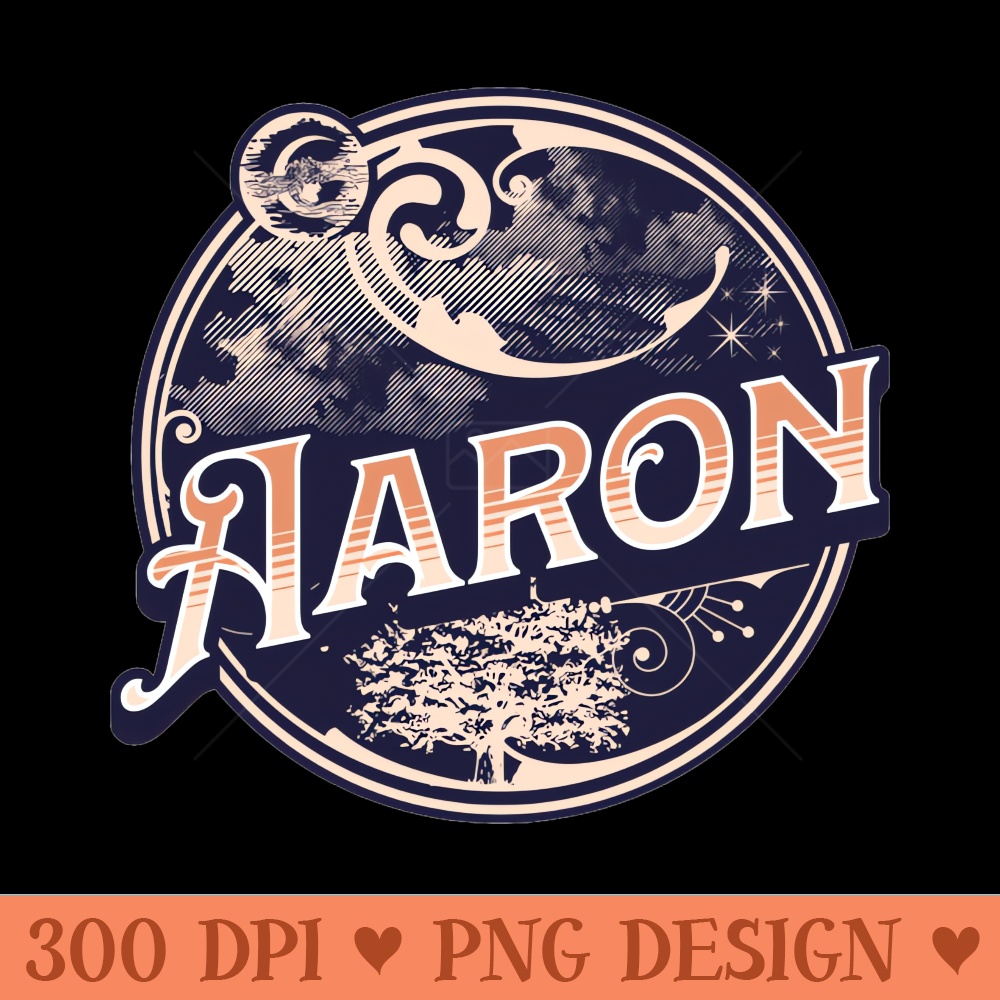 Aaron Name Tshirt - PNG Download Clipart | Inspire Uplift