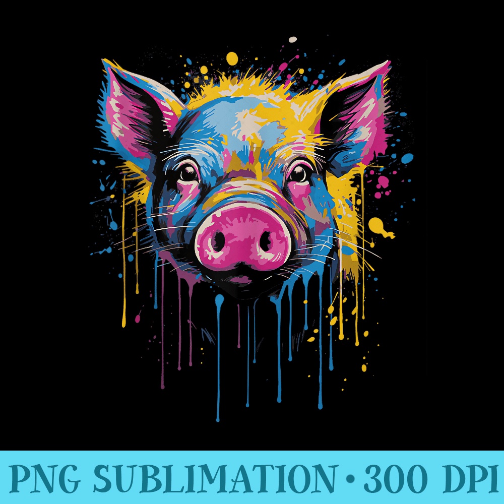 Funny Piglet - PNG Graphics Download | Inspire Uplift