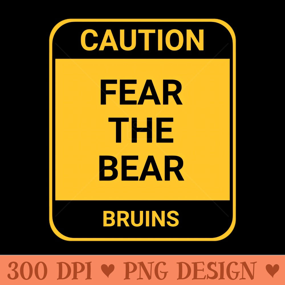 FEAR THE BEAR - PNG Download Icon | Inspire Uplift