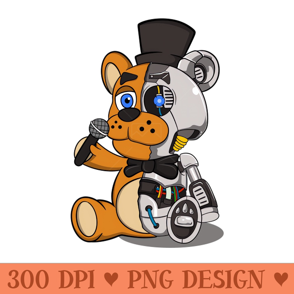 Freddy Fazbear Robot Cute - High Resolution PNG Download | Inspire Uplift