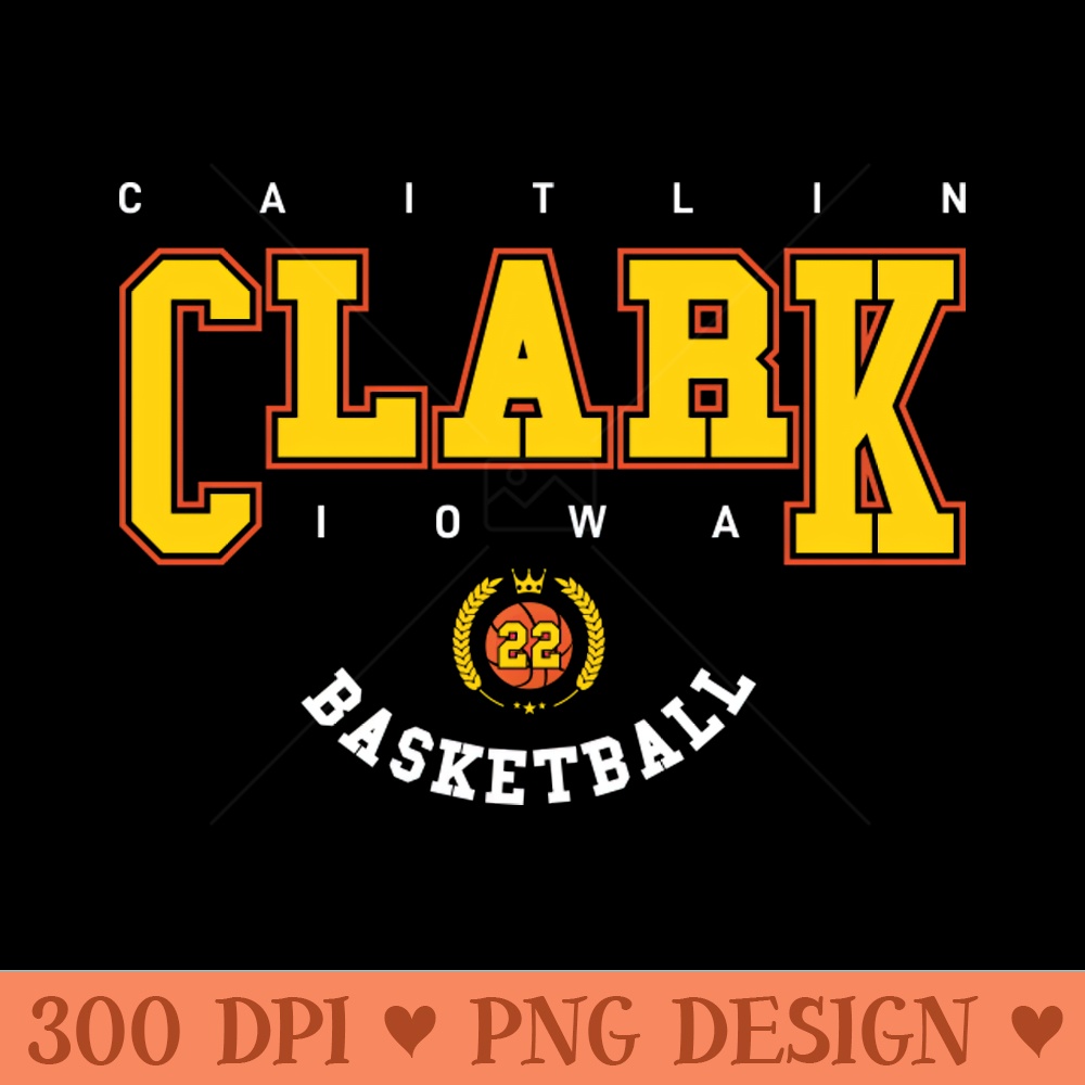 Caitlin Clark Basketball - Transparent Shirt Design | Inspire Uplift