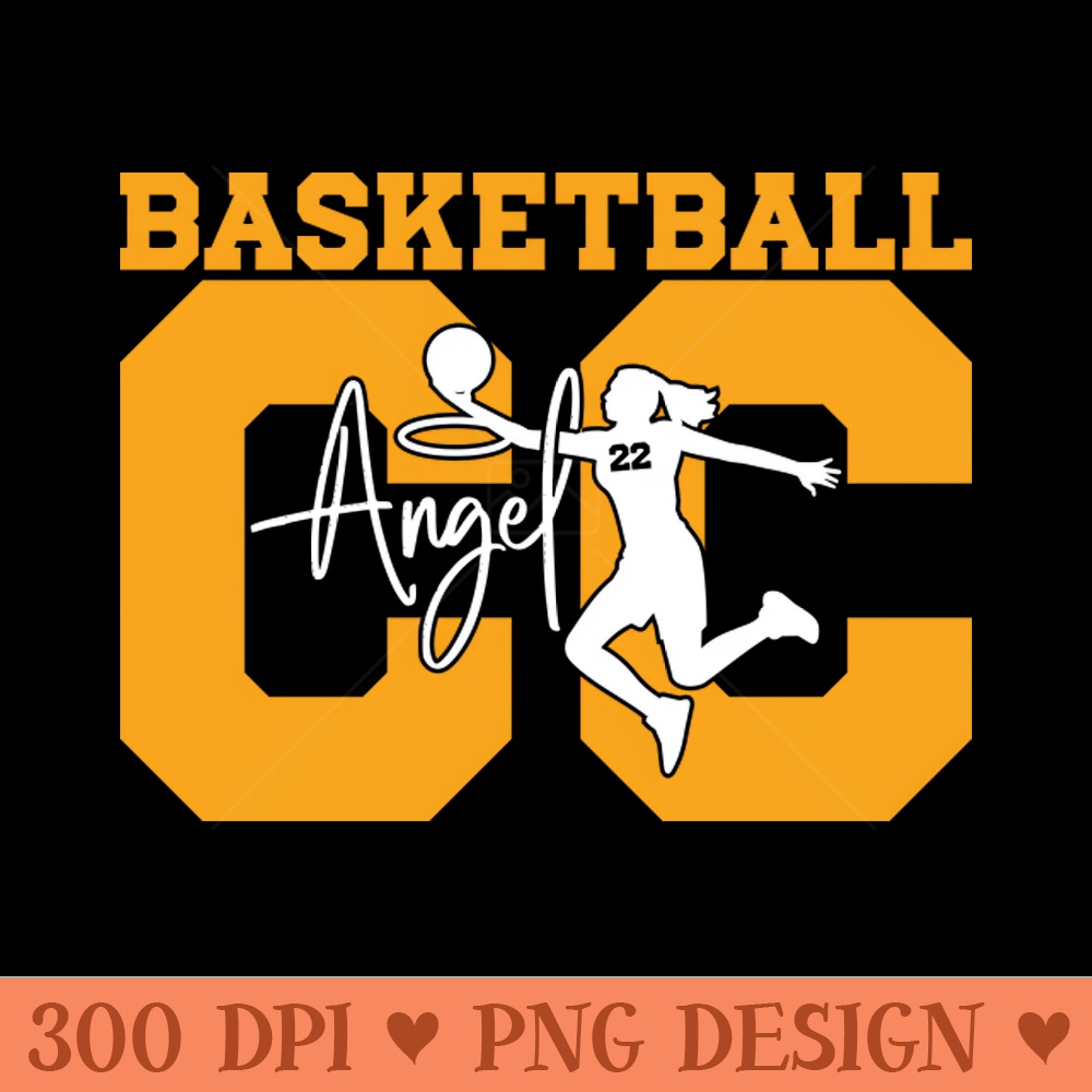 Basketball Angel v2 - PNG Download Gallery | Inspire Uplift