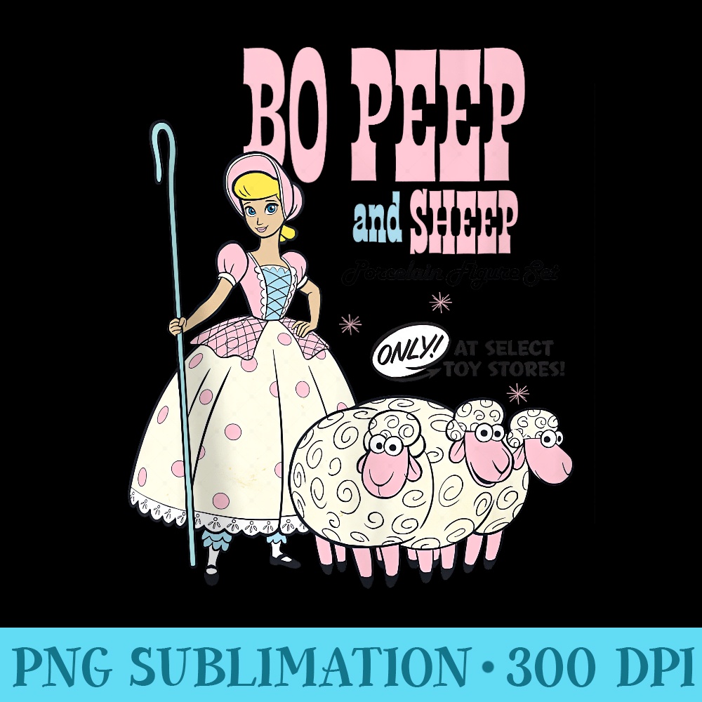 Disney Pixar Toy Story 4 Bo Peep and Sheep Advertisement - P | Inspire ...
