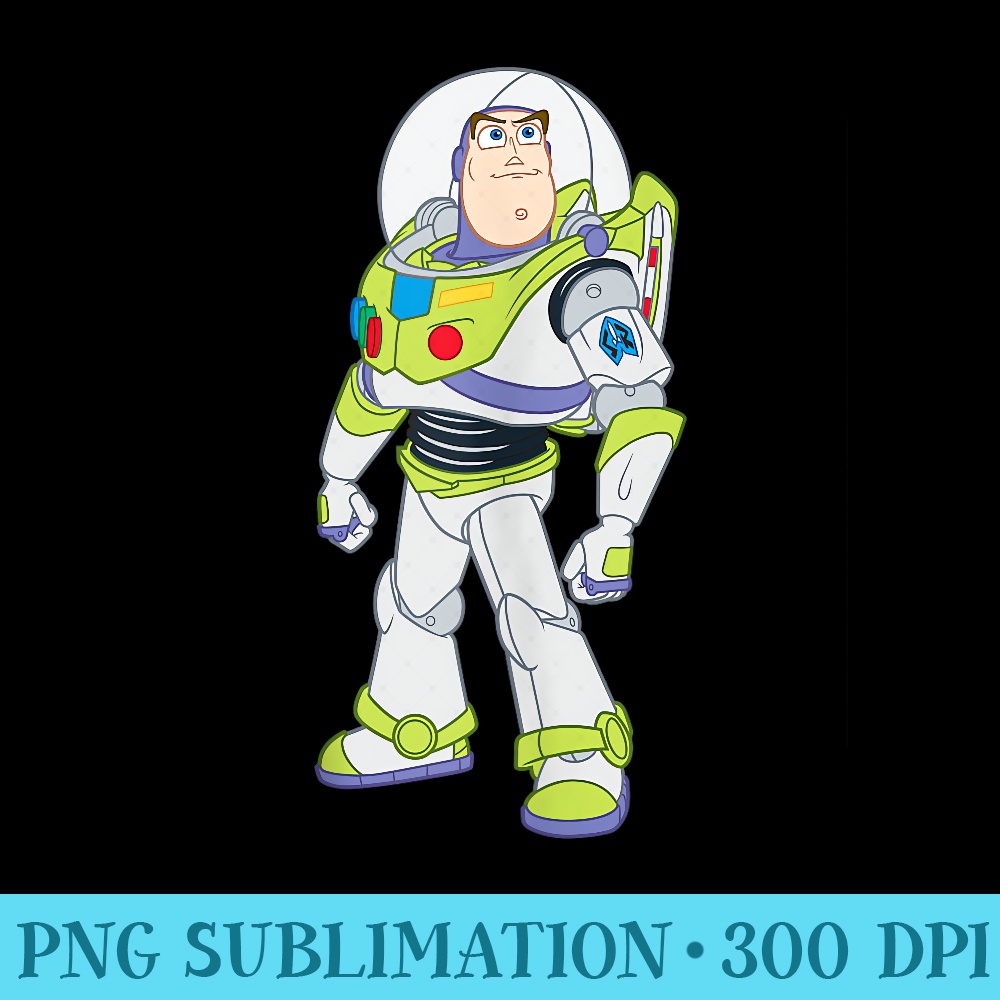 Disney Pixar Toy Story Buzz Lightyear Strong Pose - Transpar | Inspire ...