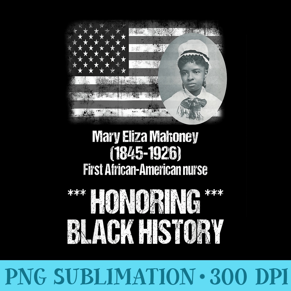 Mary Eliza Mahoney first African American Nurse - PNG Clipar | Inspire Uplift