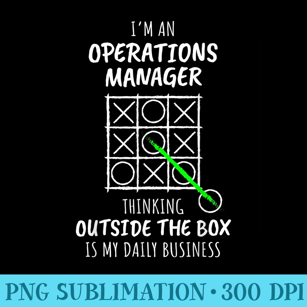 Funny Operations Manager - PNG Transparent Background Downlo | Inspire ...