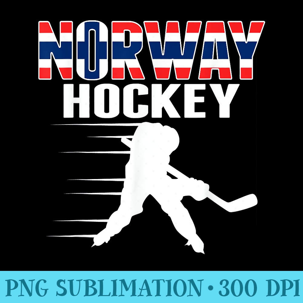 Norway Ice Hockey Fan Jersey Norwegian Hockey Team Supporter | Inspire ...