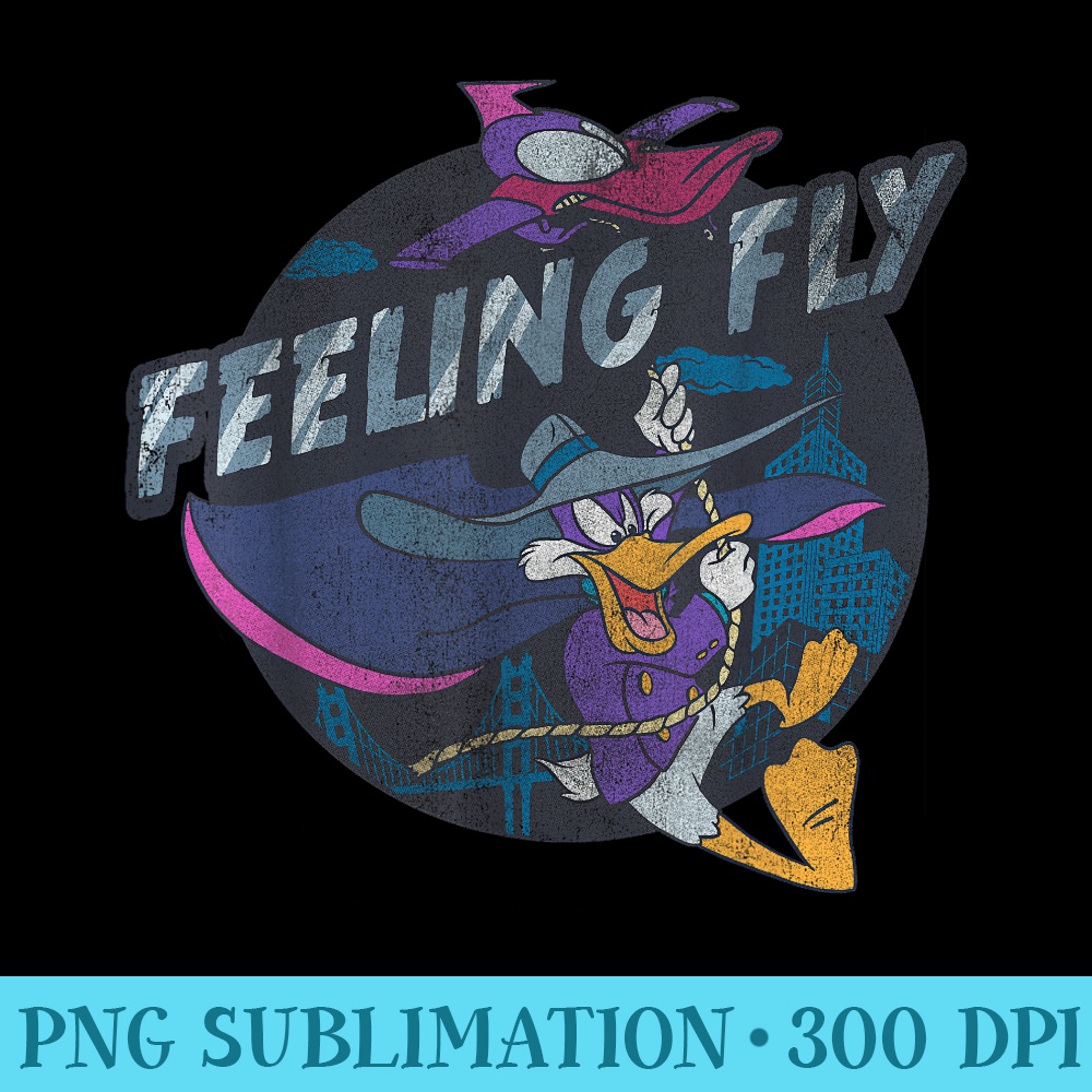 Disney Darkwing Duck Feeling Fly Portrait - PNG Picture Down | Inspire ...
