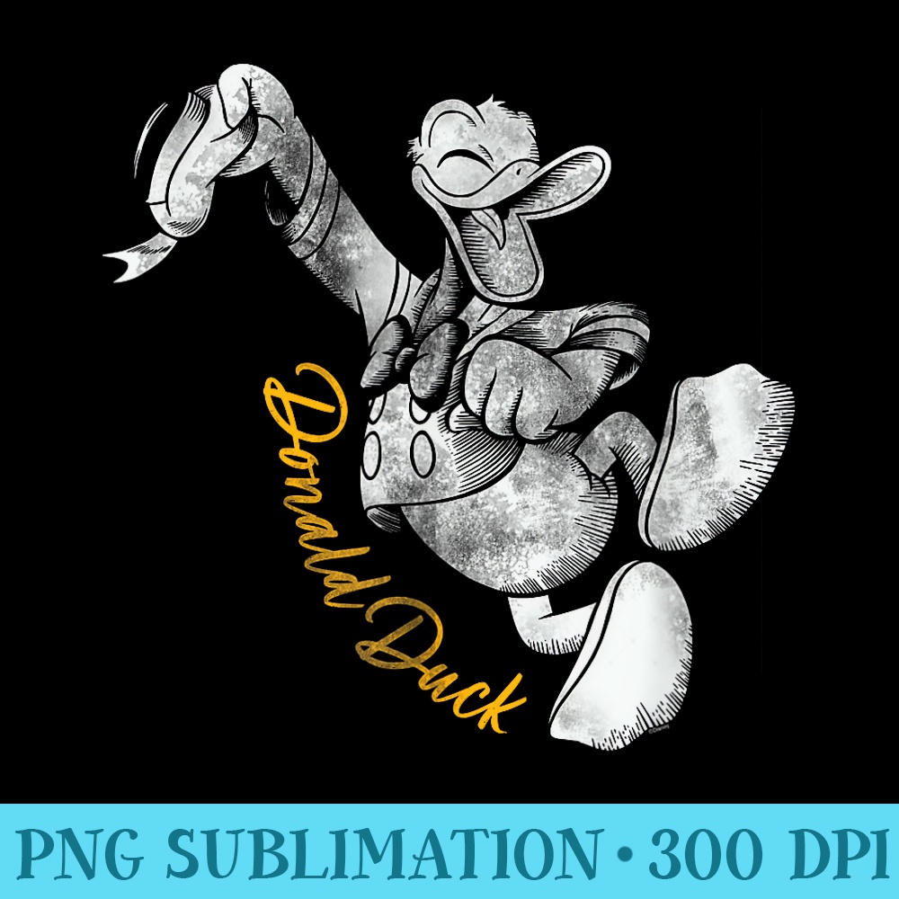 Disney Donald Duck Dance Classic Vintage Retro Distressed - | Inspire ...