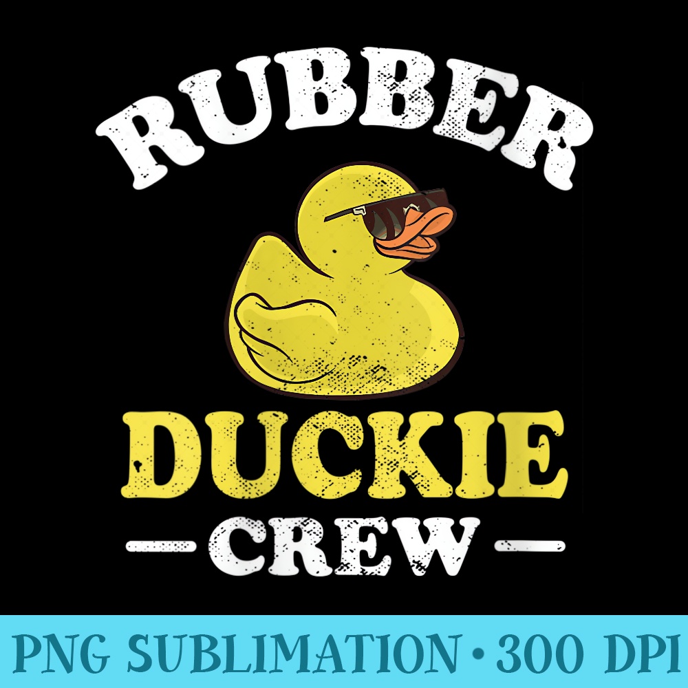 Womens Funny Rubber Duck Yellow Duckie Crew Bath Ducks Duckl | Inspire ...