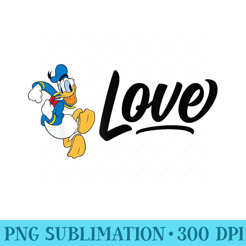 Donald Duck Love Donald Duck - Download Transparent PNG Imag | Inspire ...