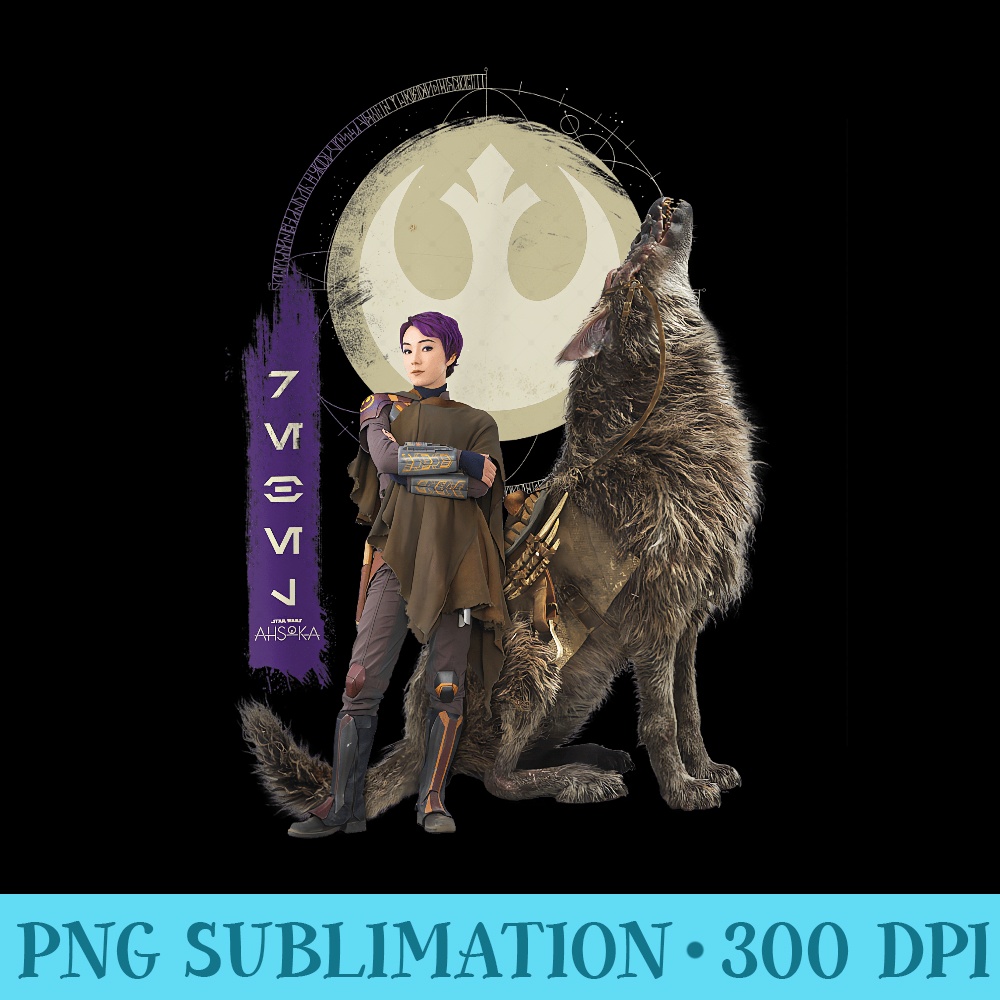 Star Wars Ahsoka Part 6 Sabine and Howler Aurebesh Rebel - P | Inspire ...