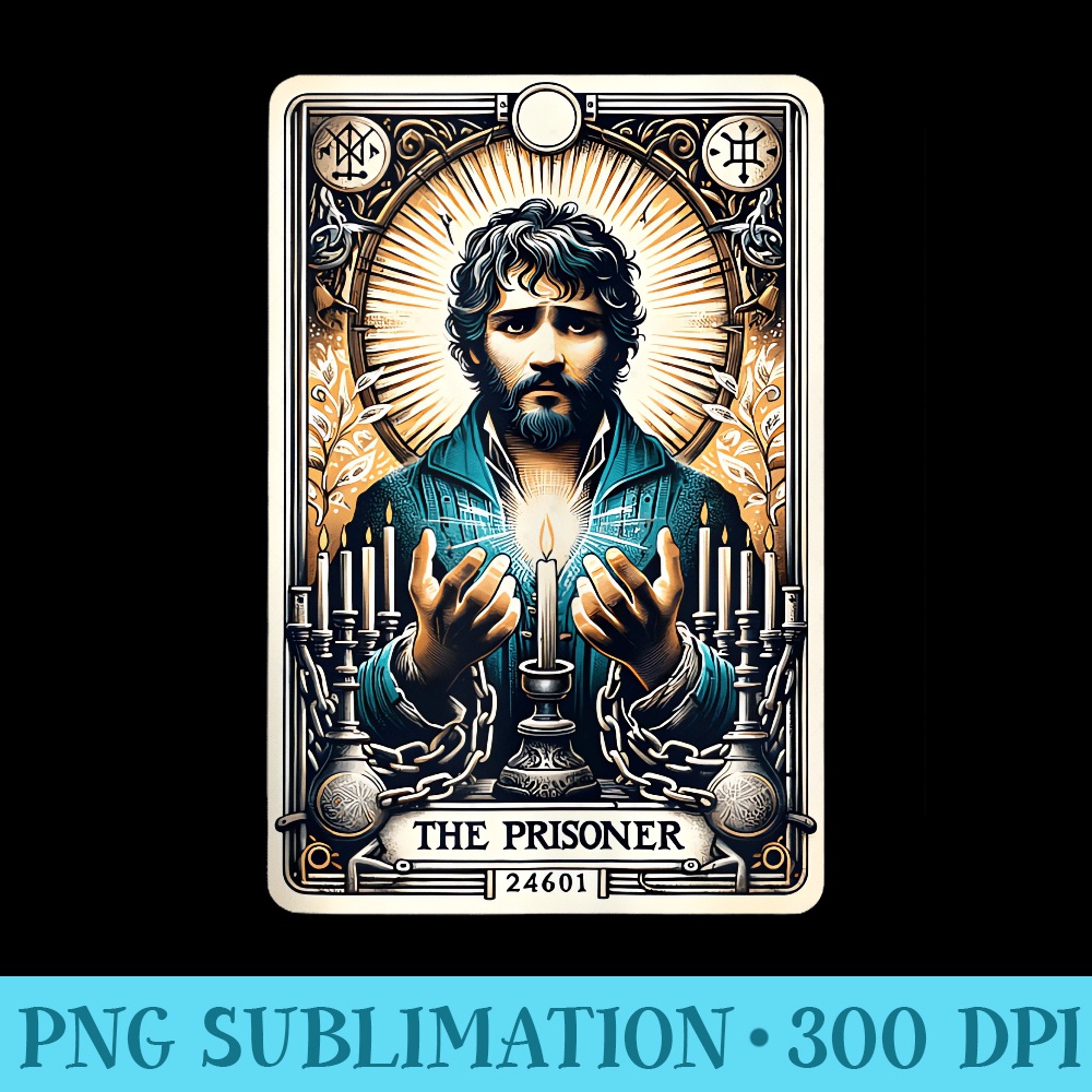 Les Mis The Prisoner Tarot Inspired - PNG Download Website | Inspire Uplift