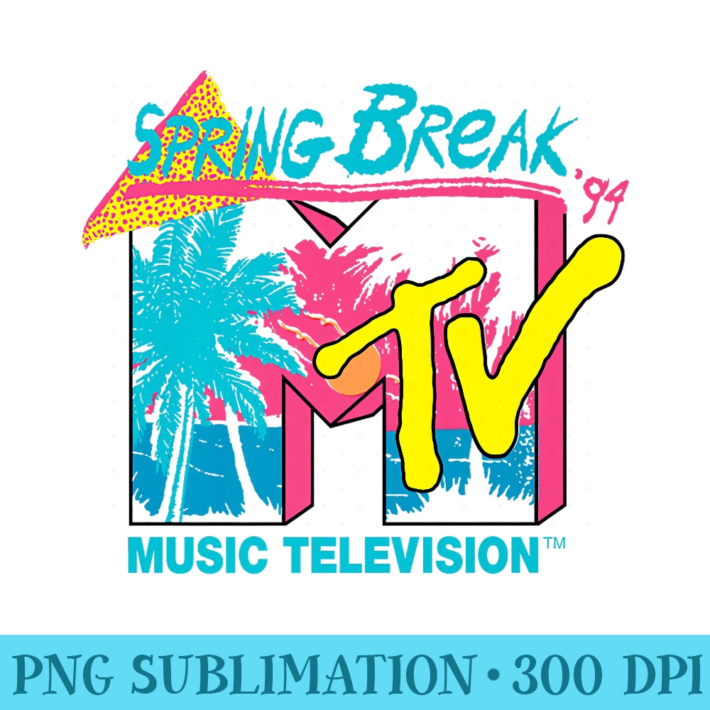 MTV Spring Break 94 Premium - PNG Picture Download | Inspire Uplift
