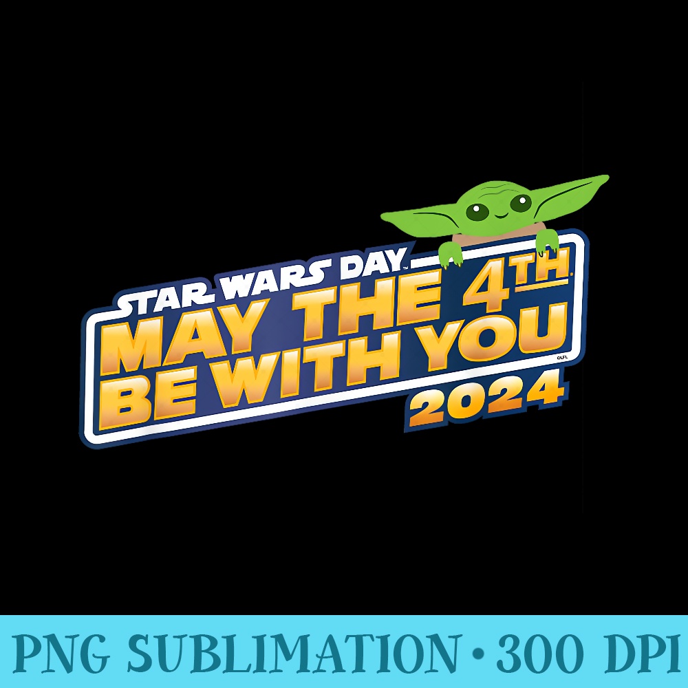 Star Wars Grogu May the 4th Be With You Star Wars Day - PNG | Inspire ...