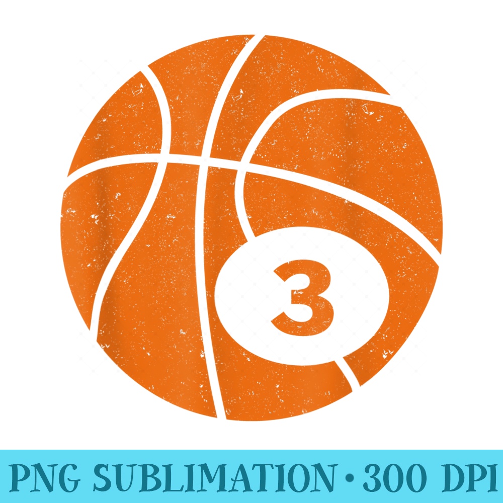 Basketball Player Jersey Number 3 Three Graphic T - PNG Tran | Inspire ...