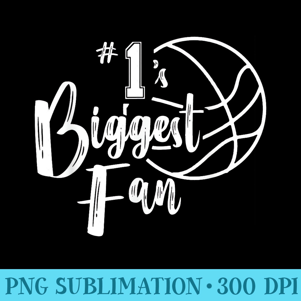 Number 1s Biggest Fan Basketball Player Mom Dad - Shirt Clip | Inspire ...