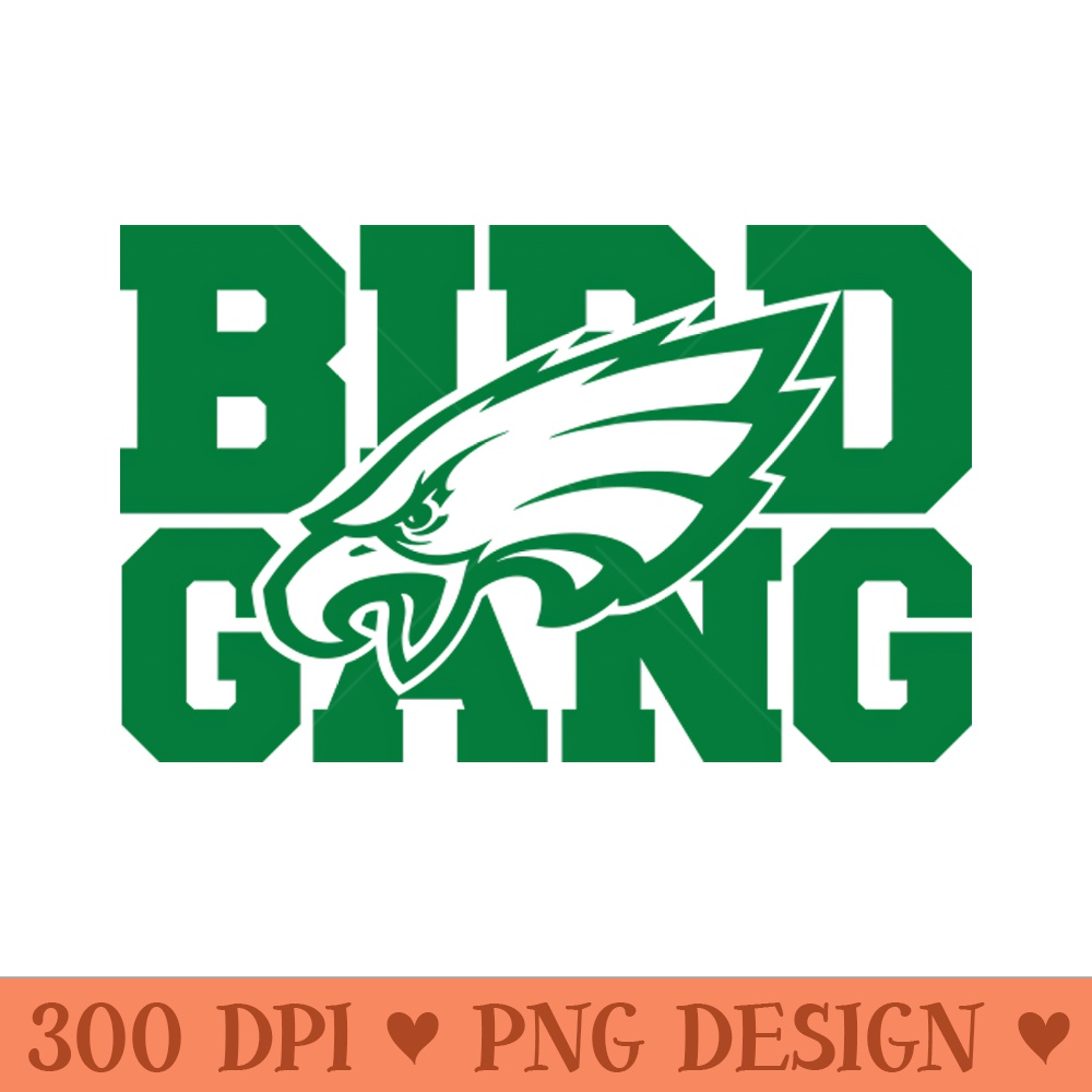 Bird Gang Philadelphia Eagles - PNG Design Resource | Inspire Uplift