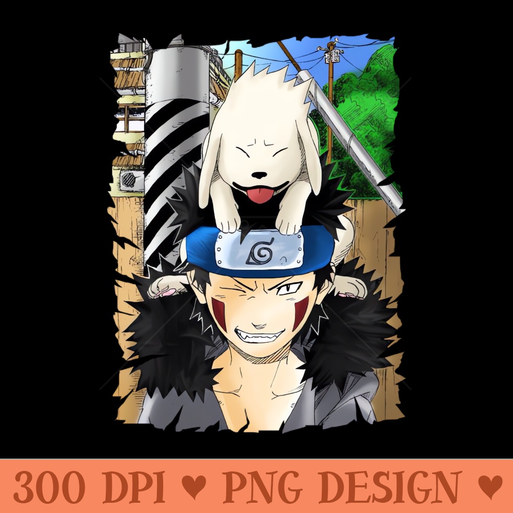 KIBAA INUZUKA KIBA ANIME MERCHANDISE - PNG Art Files - Inspire Uplift