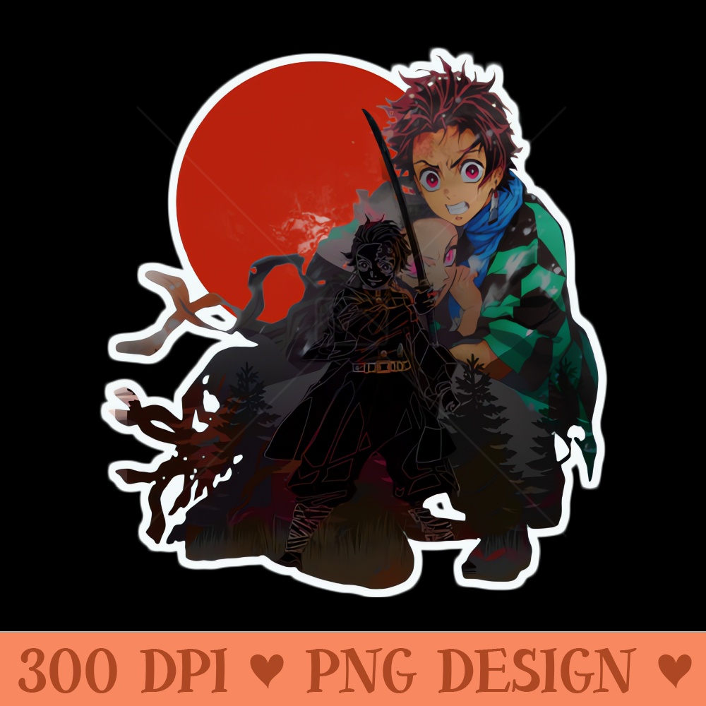 Demon Slayer - High Resolution PNG Designs | Inspire Uplift