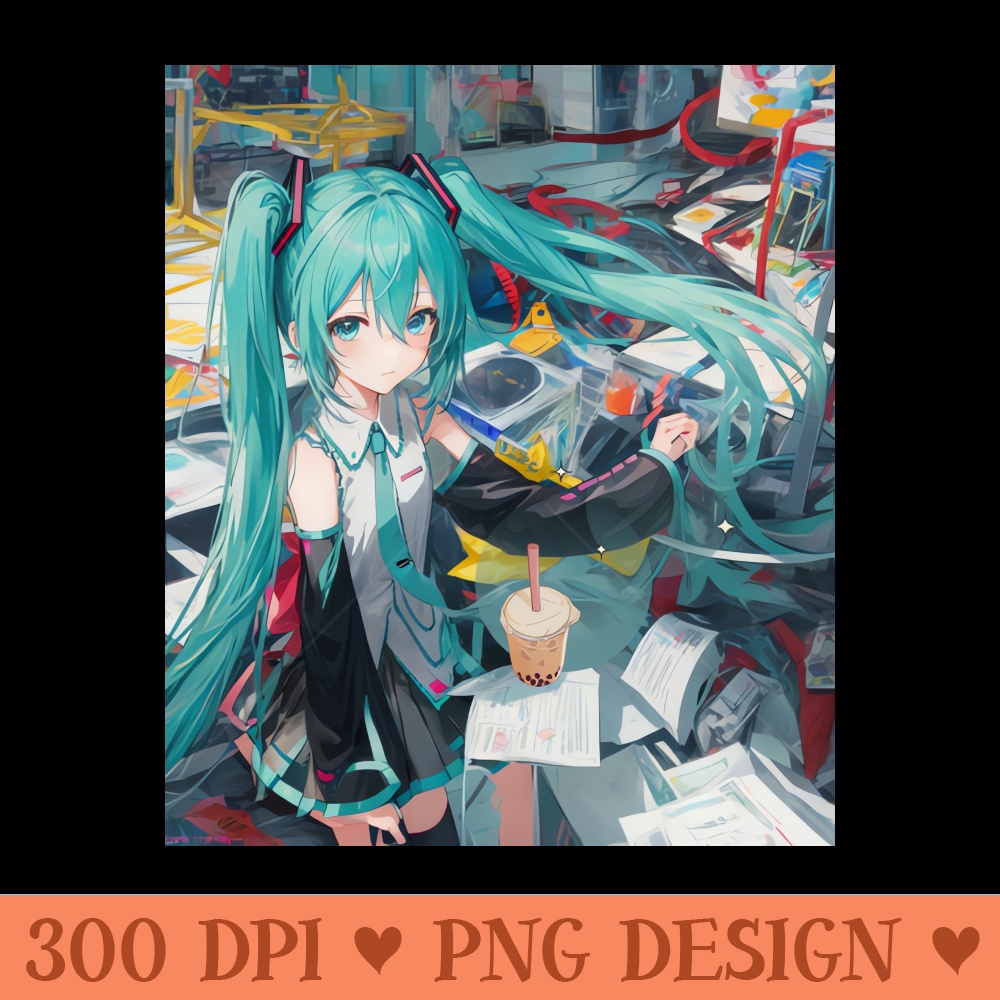 Hatsune Miku - Trendy PNG Designs | Inspire Uplift