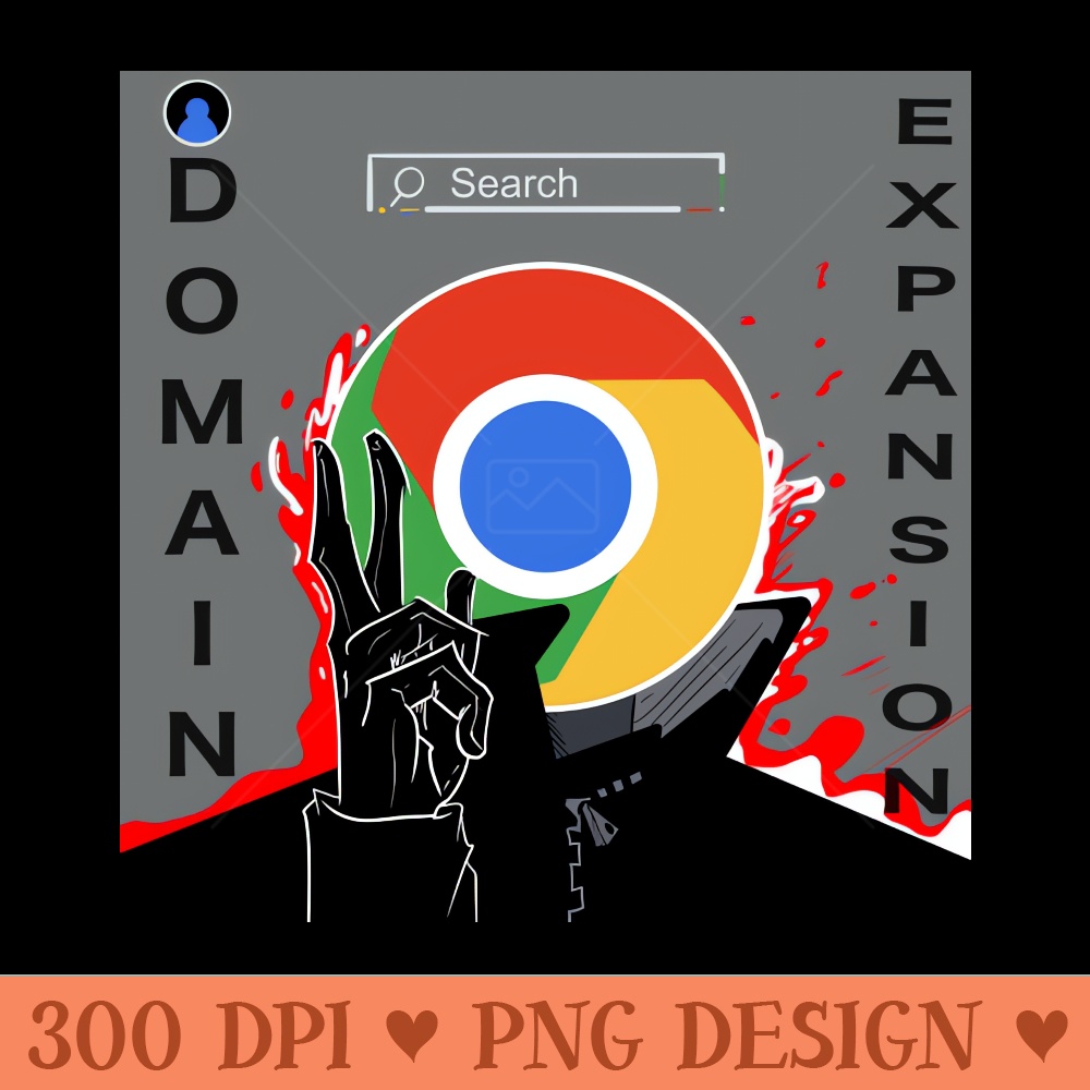 Chrome Domain Expansion v2 - Sublimation patterns PNG | Inspire Uplift