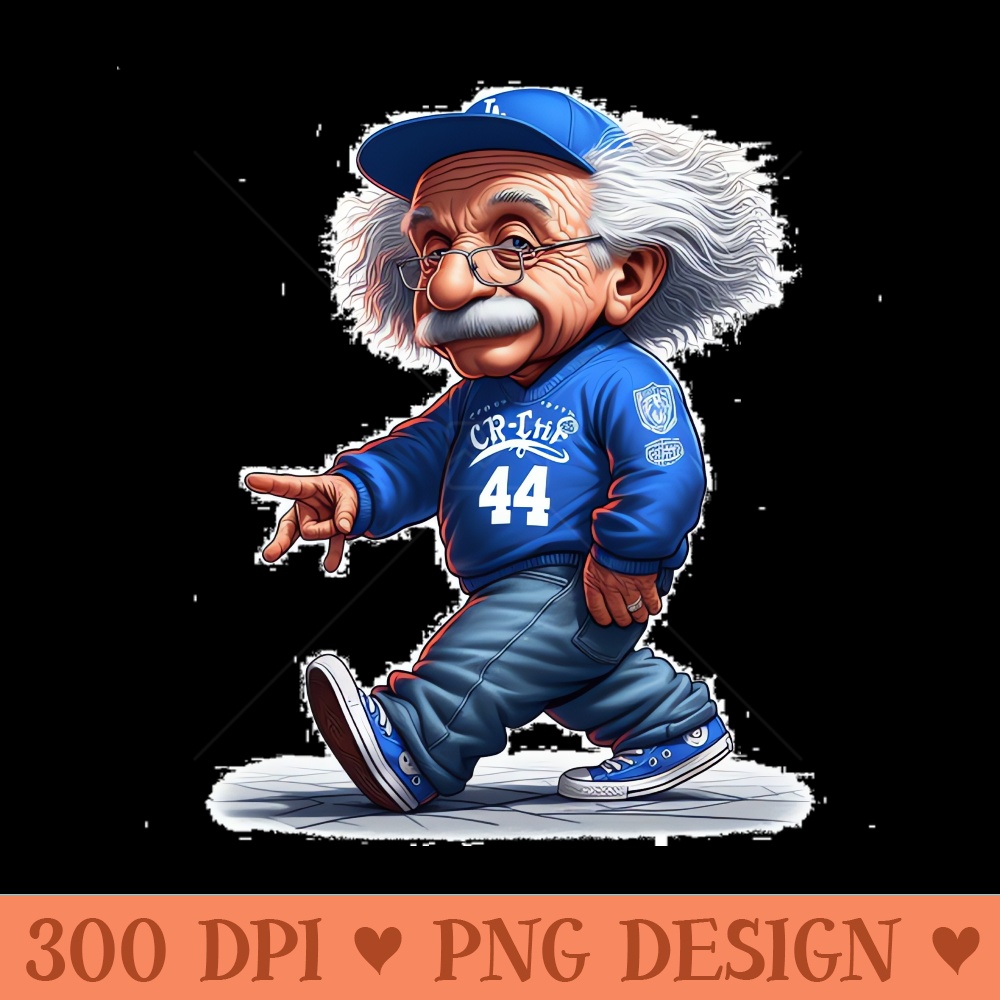 Einstein the CRIP - Sublimation templates PNG - Inspire Uplift