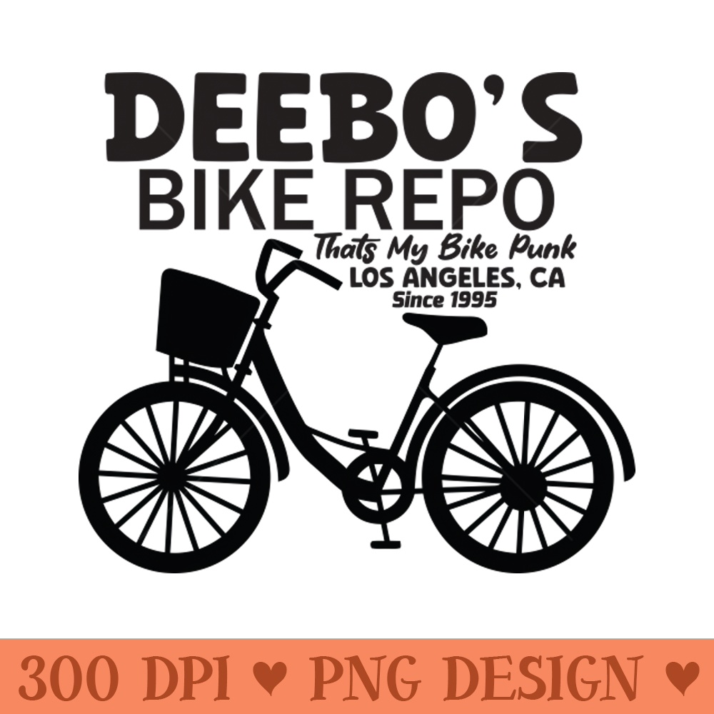 Deebo's Bike Repo - PNG Art Files | Inspire Uplift