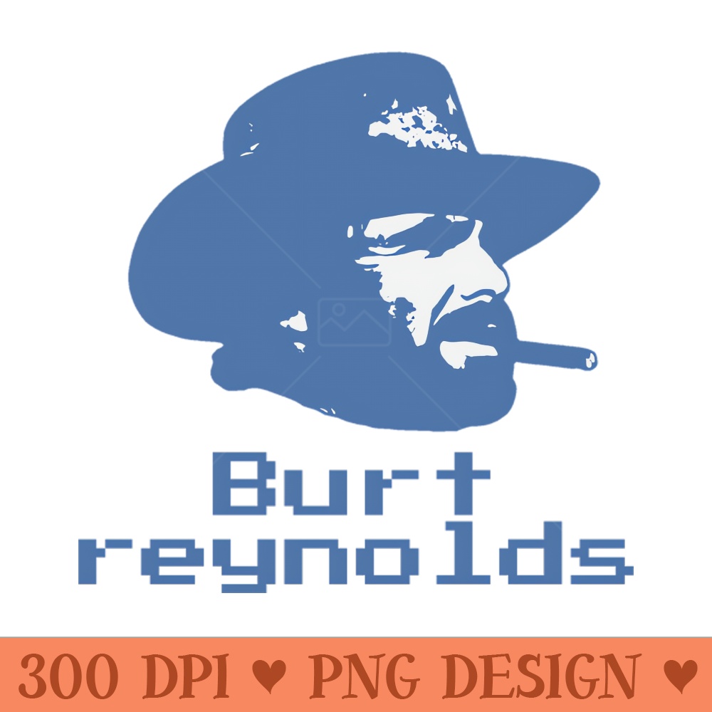 Burt reynolds 70s retro style - PNG Templates Download | Inspire Uplift