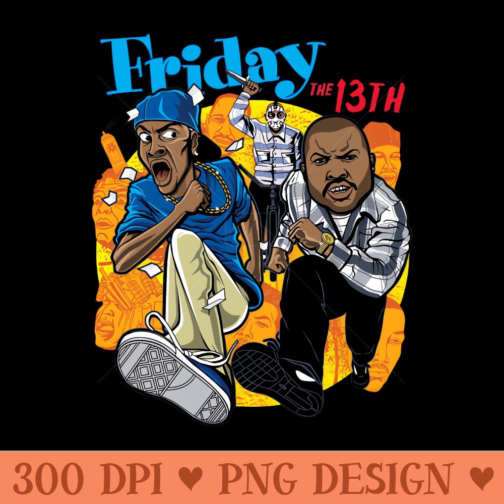 Friday the 13th - PNG Art Files | Inspire Uplift