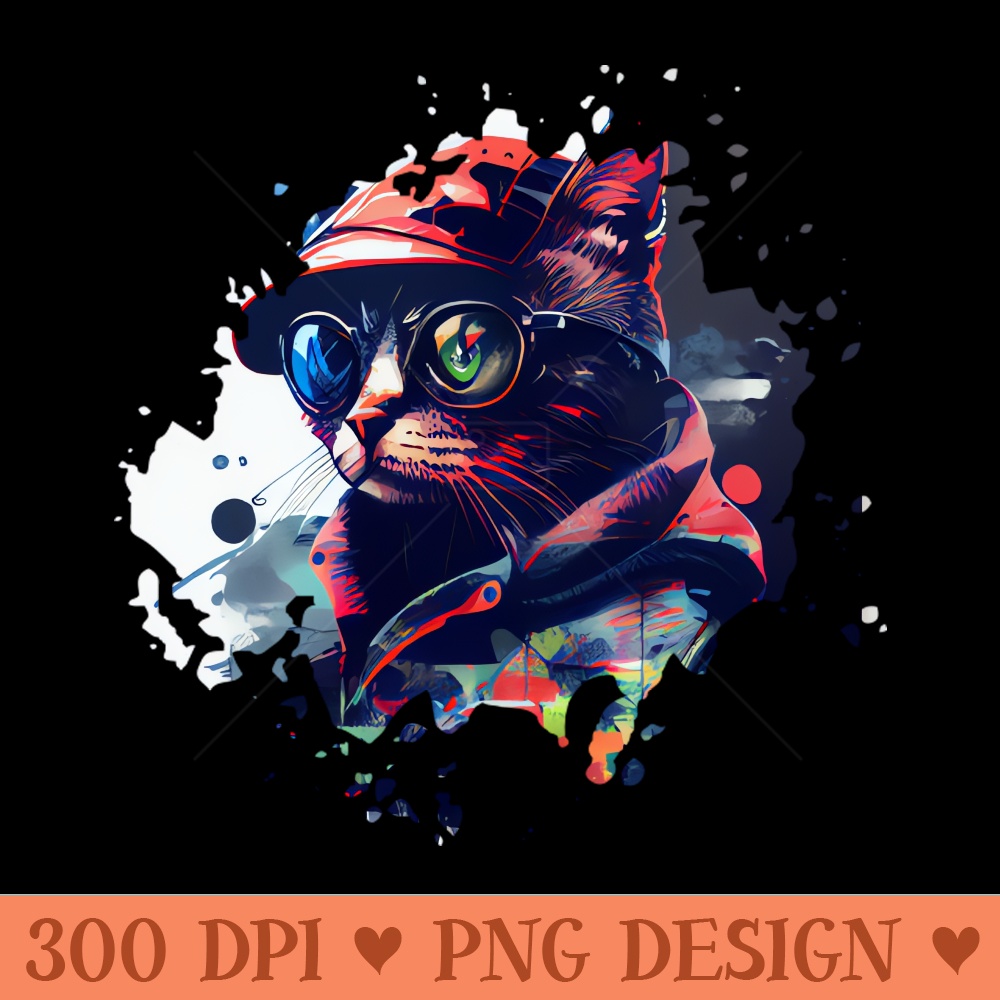 Cyber Cat - PNG Clipart Download | Inspire Uplift